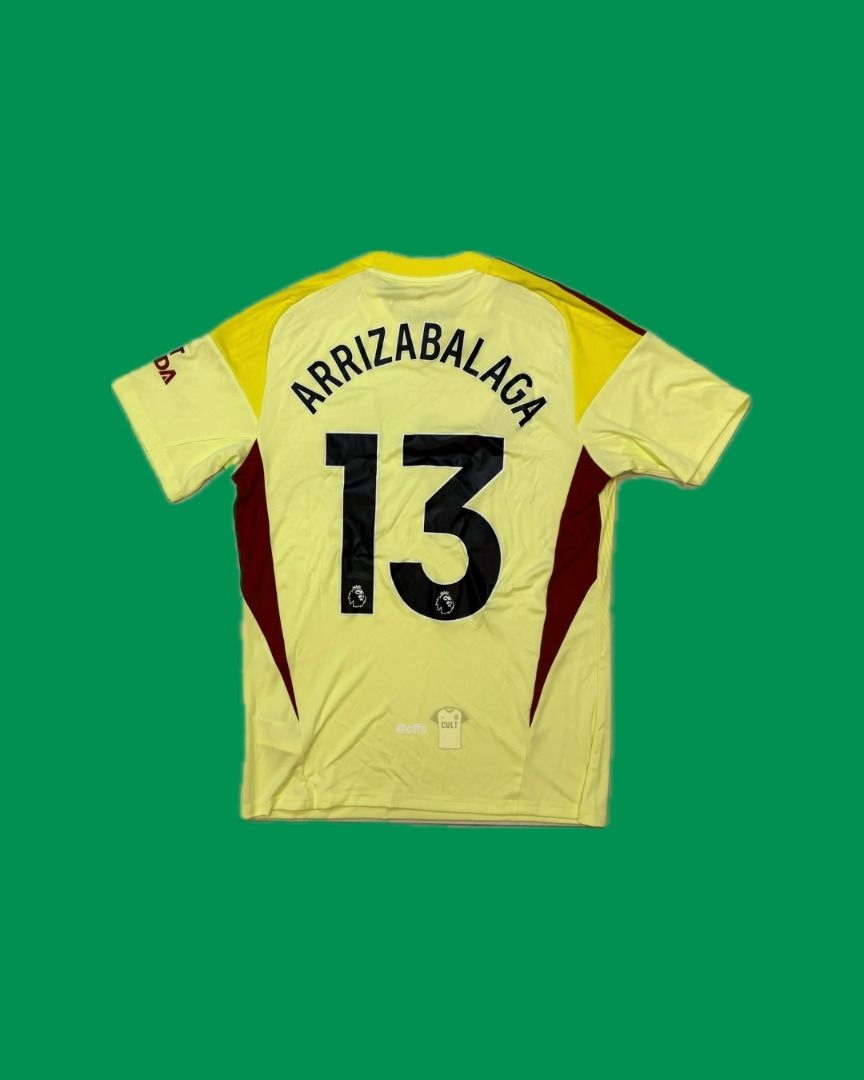 Arsenal FC 2025/26 Adidas with Kepa Arrizabalaga 13 Nameset Football ...