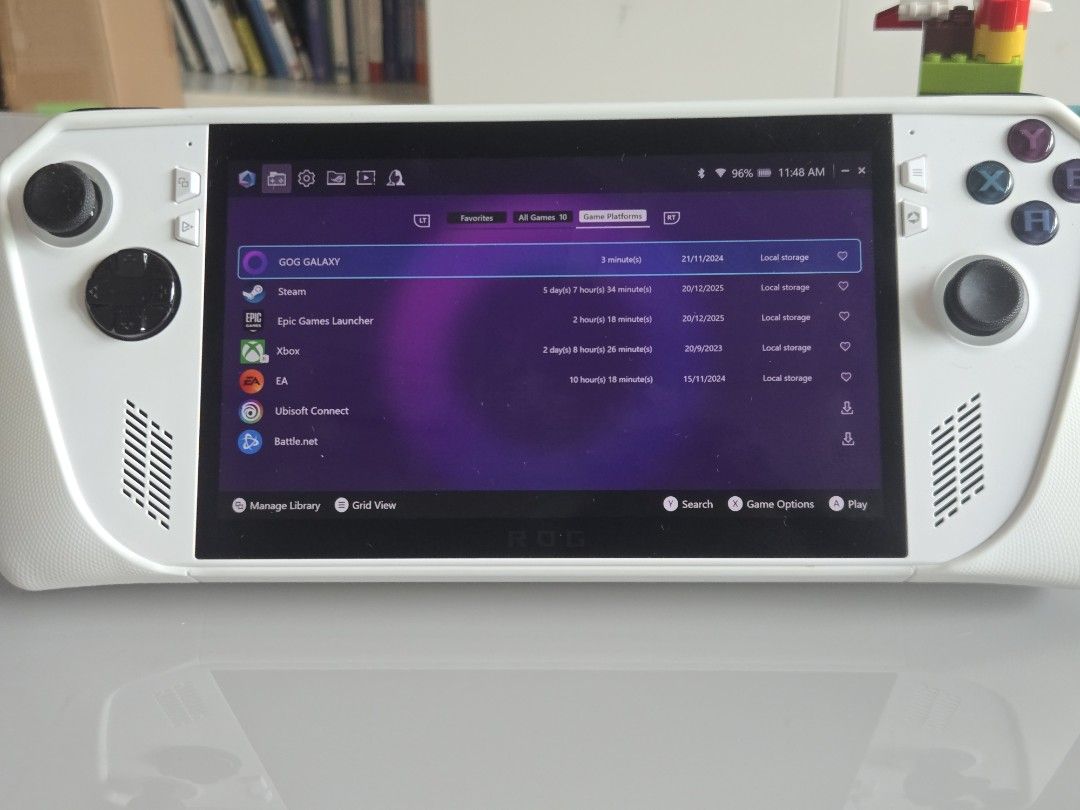 ASUS ROG Ally Handheld Gaming Console Z1 Extreme, Video Gaming, Video ...