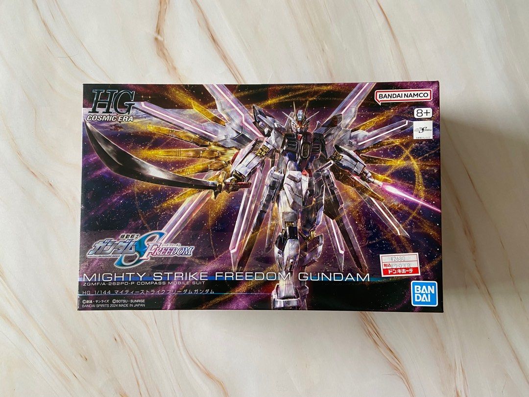 Bandai HG 1/144 Mighty Strike Freedom Gundam, Hobbies & Toys, Toys ...