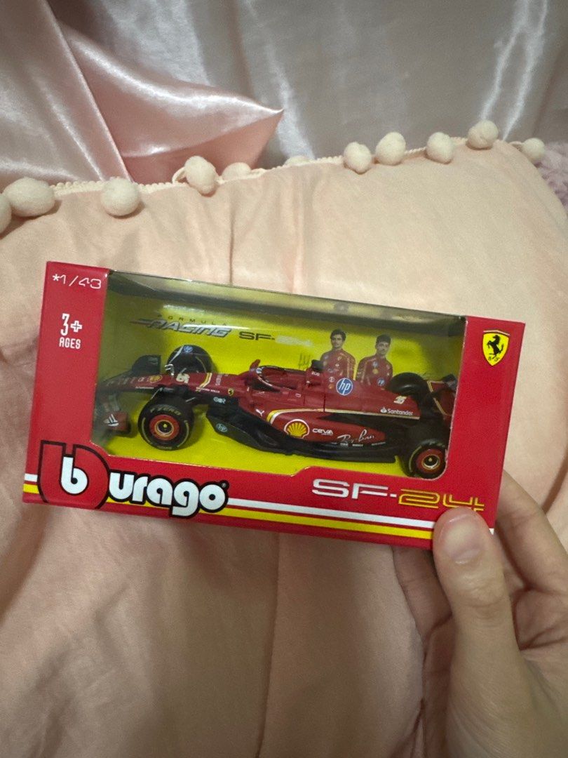 Bburago Ferrari SF-24 F1 Car - 1:43 Scale, Hobbies & Toys, Toys & Games ...