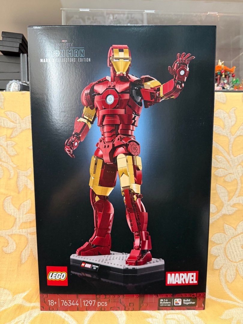 BNIB Sealed Lego 76344 Marvel Infinity Saga Iron Man Mark 3 Collector's ...