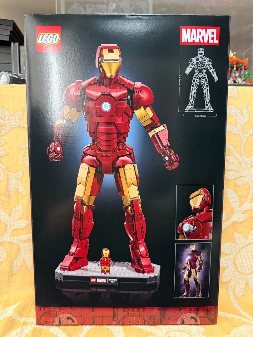 BNIB Sealed Lego 76344 Marvel Infinity Saga Iron Man Mark 3 Collector's ...