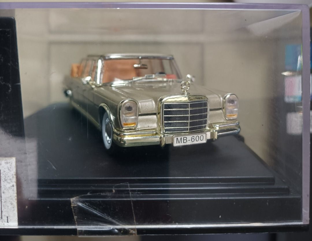 Brand New Retired Collectible Mercedes Benz 600 Landaulet 1:43 Scale ...