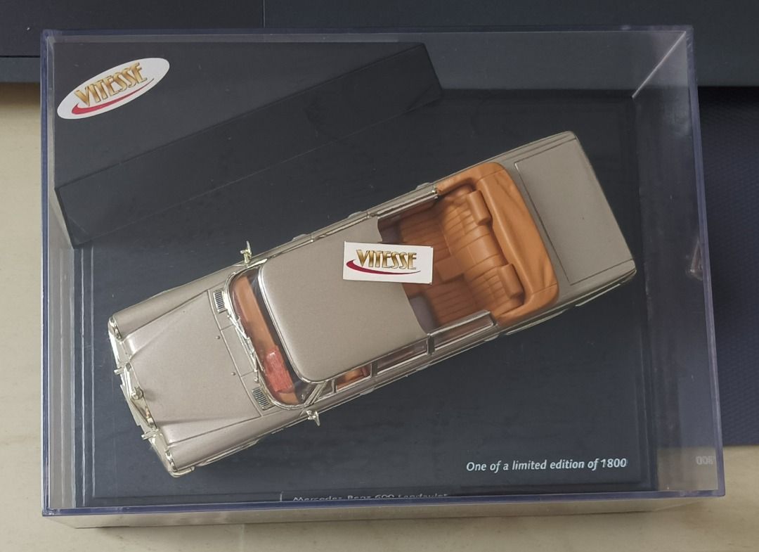 Brand New Retired Collectible Mercedes Benz 600 Landaulet 1:43 Scale ...