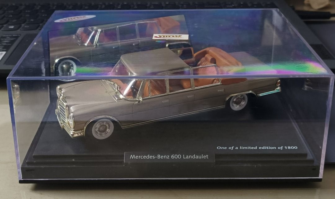 Brand New Retired Collectible Mercedes Benz 600 Landaulet 1:43 Scale ...