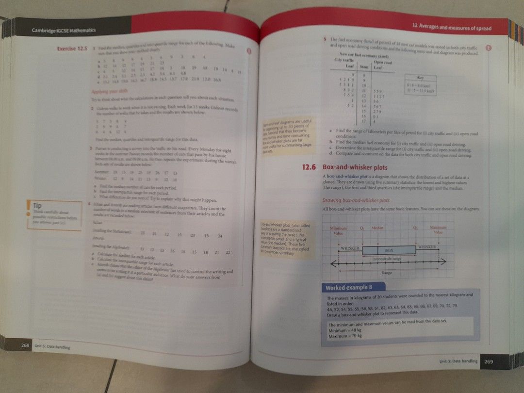Cambridge IGCSE Mathematics Core and Extended Coursebook, Hobbies ...