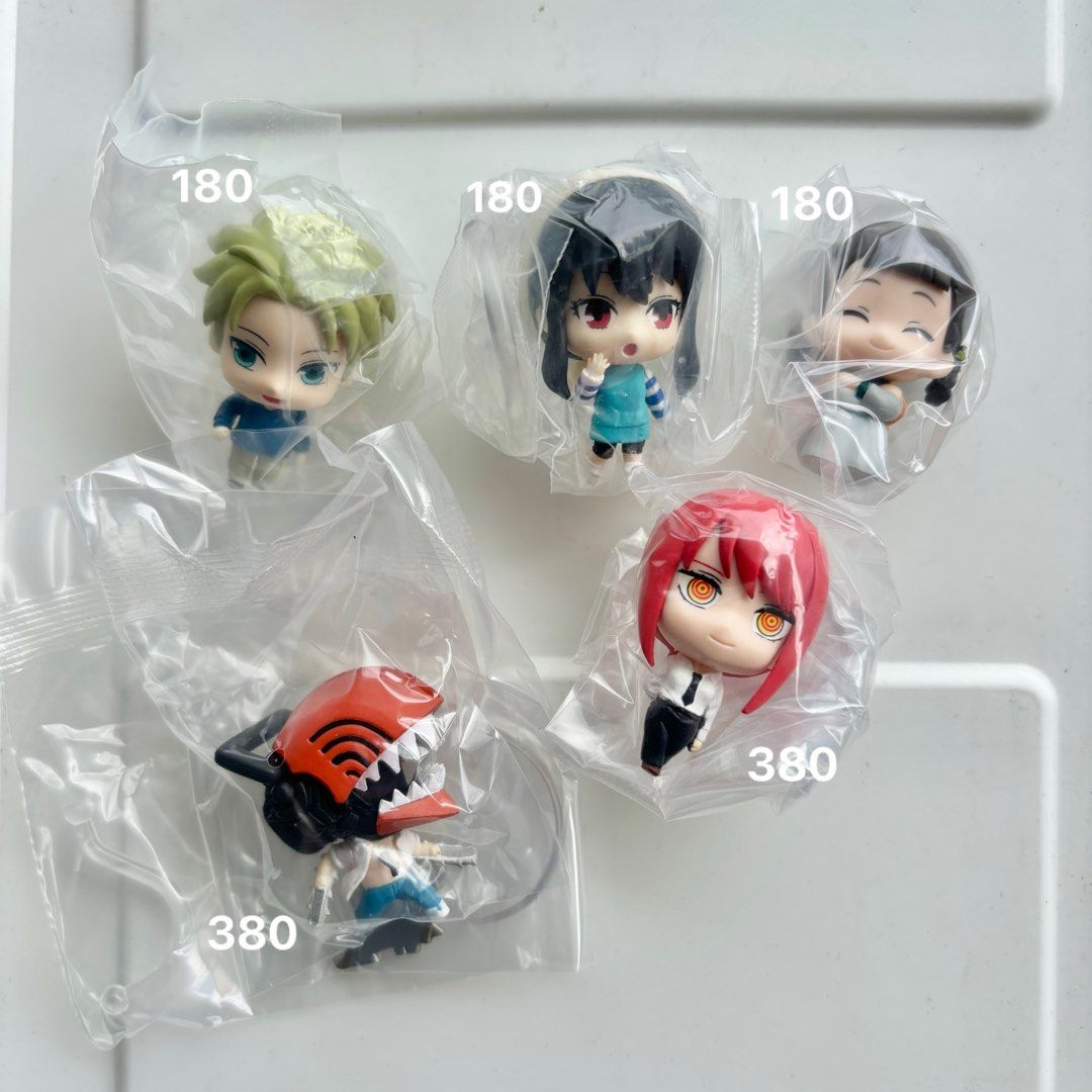 Chainsaw Man, Spy x Family, Apothecary Diaries Gashapon Figures - Denji ...