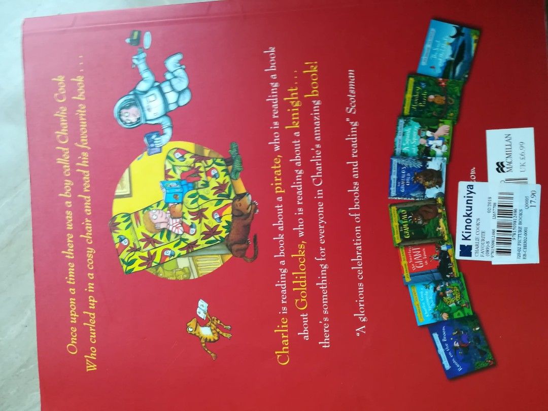 Charlie Cook's Favourite Book by Julia Donaldson, Hobbies & Toys, Books ...