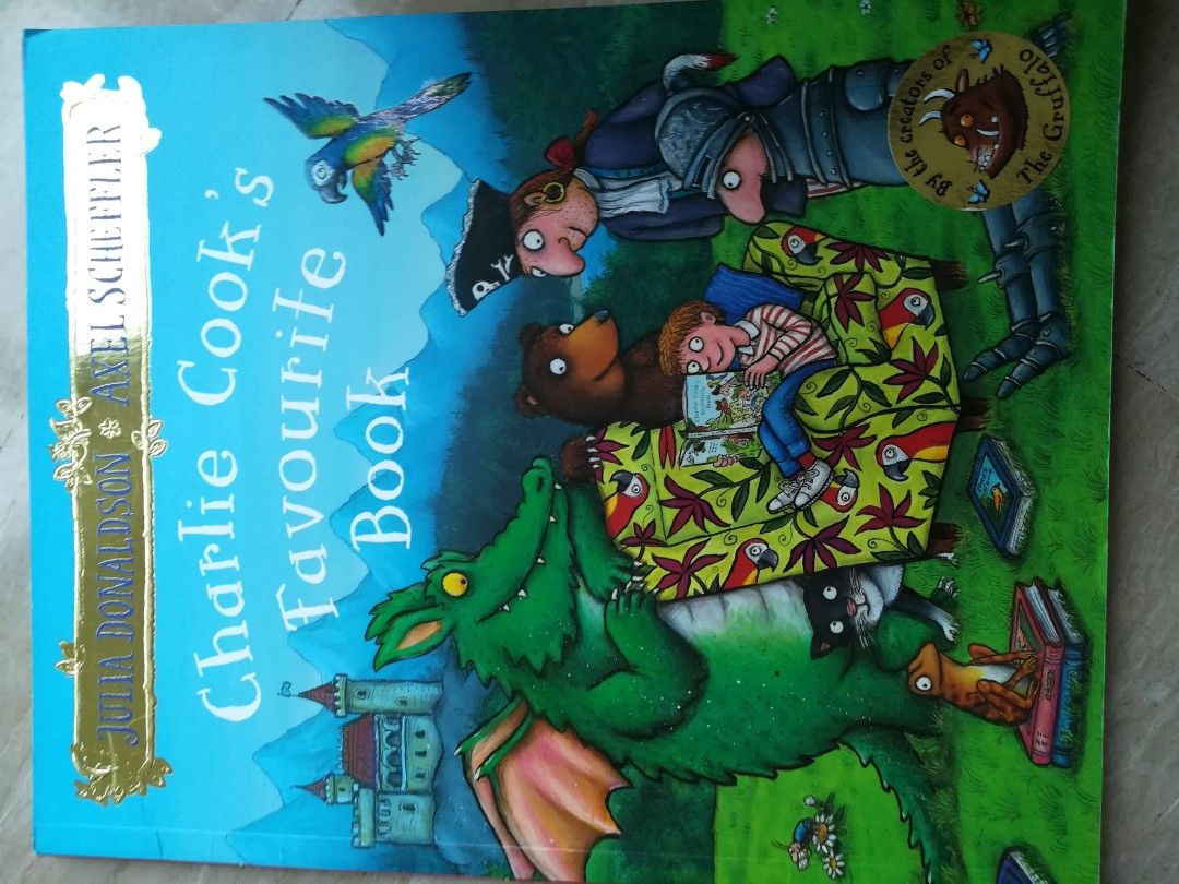 Charlie Cook's Favourite Book by Julia Donaldson, Hobbies & Toys, Books ...