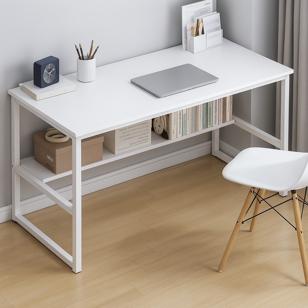 Compact Study Table | Practical Office Desk | Functional Computer Table ...
