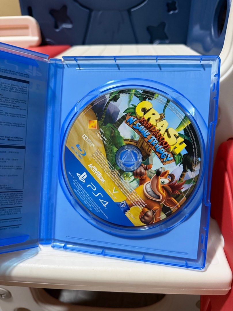 Crash Bandicoot N. Sane Trilogy - PS4, Video Gaming, Video Games ...