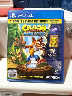 Crash Bandicoot N-Sane Trilogy PS4, Video Gaming, Video Games ...