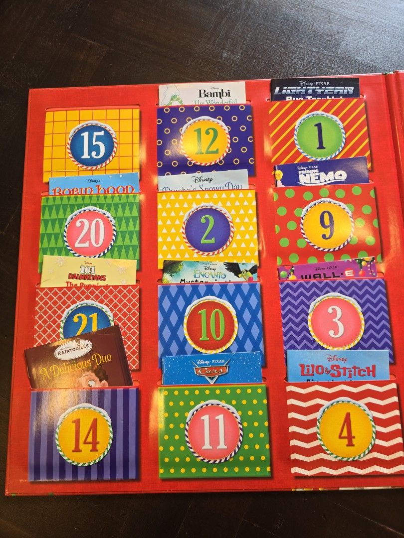 Disney a storybook library advent calendar, Hobbies & Toys, Books ...