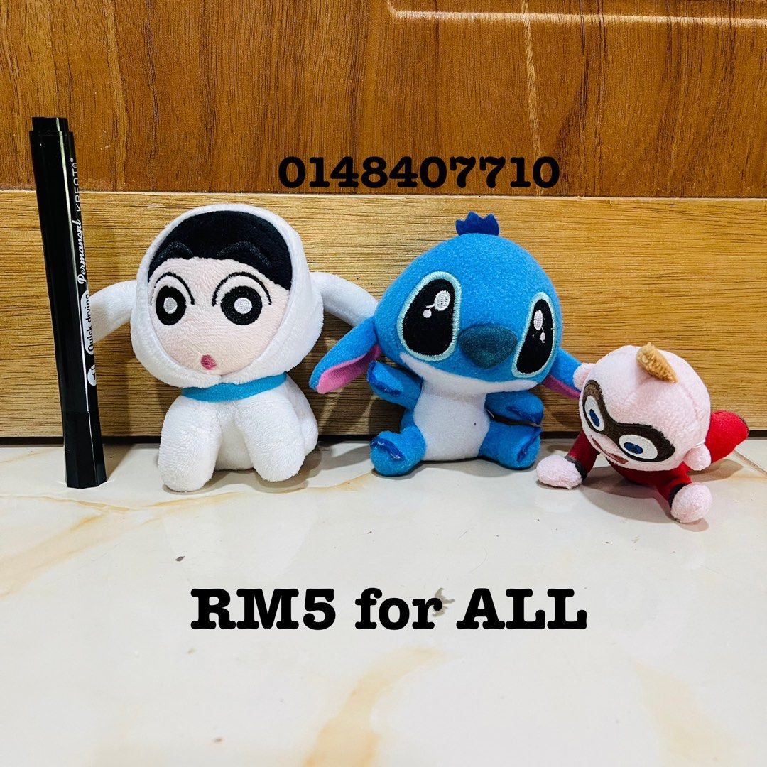 DISNEY LILO & STITCH / CRAYON SHINCHAN SHIRO / THE INCREDIBLE JACK JACK ...