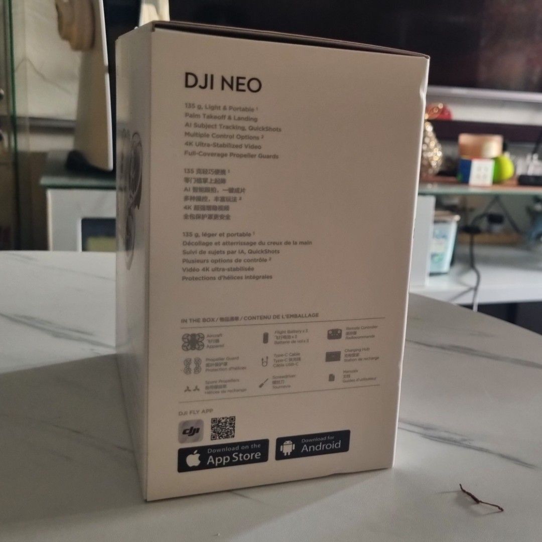 DJI NEO Fly More Combo Drone - Brand New, Photography, Drones on Carousell