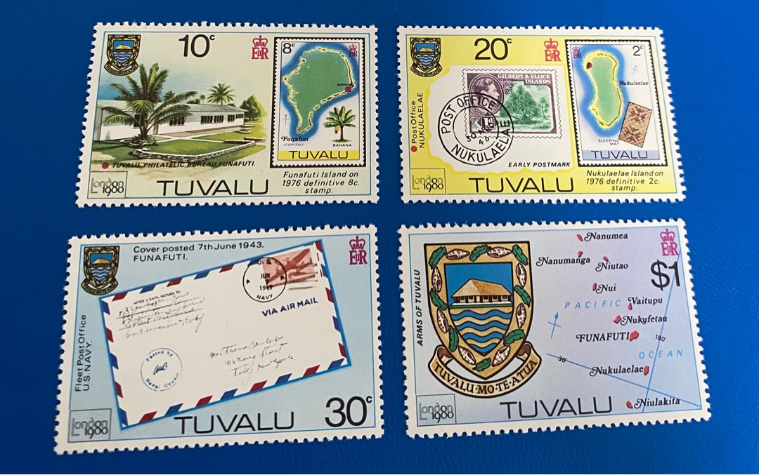 Final lelong sales - Tuvalu stamps as in pictures, Hobbies & Toys ...