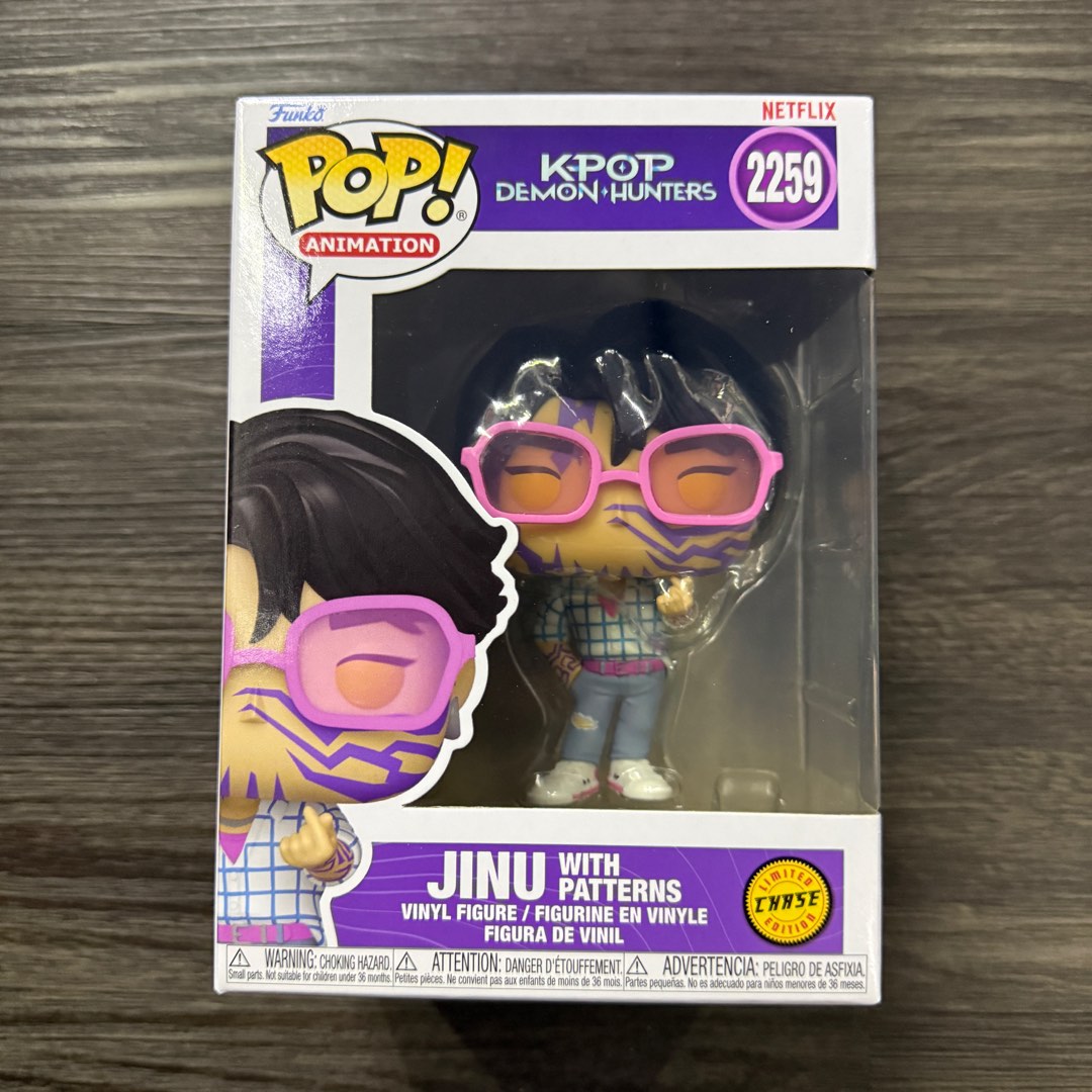 Funko Pop Animation #2259: K-Pop Demon Hunters - Jinu with Patterns ...