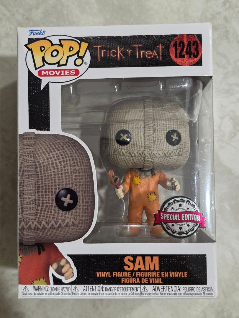 Funko Pop! Movies Trick 'r Treat Sam Special Edition, Hobbies & Toys ...