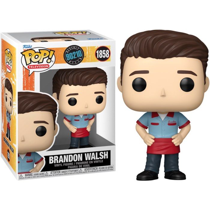 Funko Pop! Television: Beverly Hills, 90210 - Brandon Walsh #1858 ...