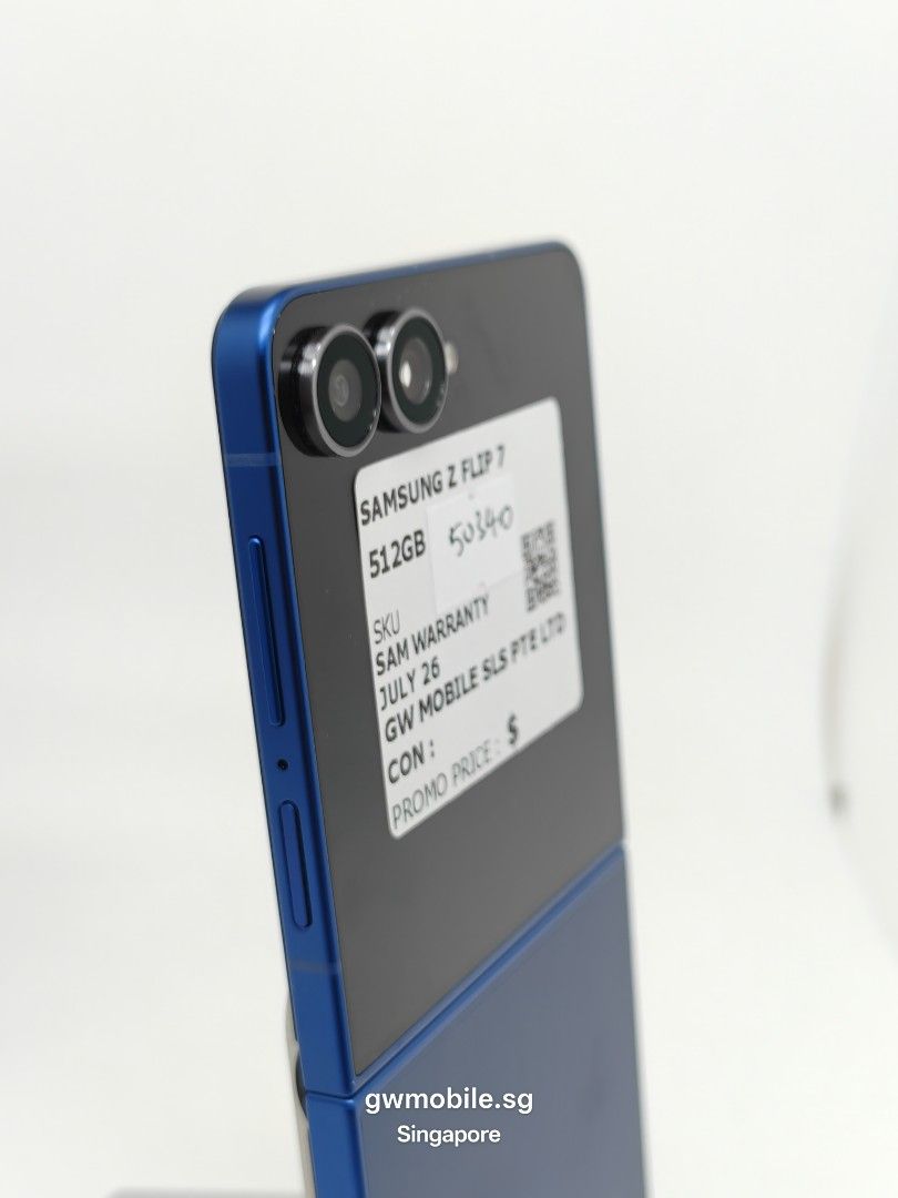 Galaxy Z Flip 7 Blue Shadow 512GB, Mobile Phones & Gadgets, Mobile ...