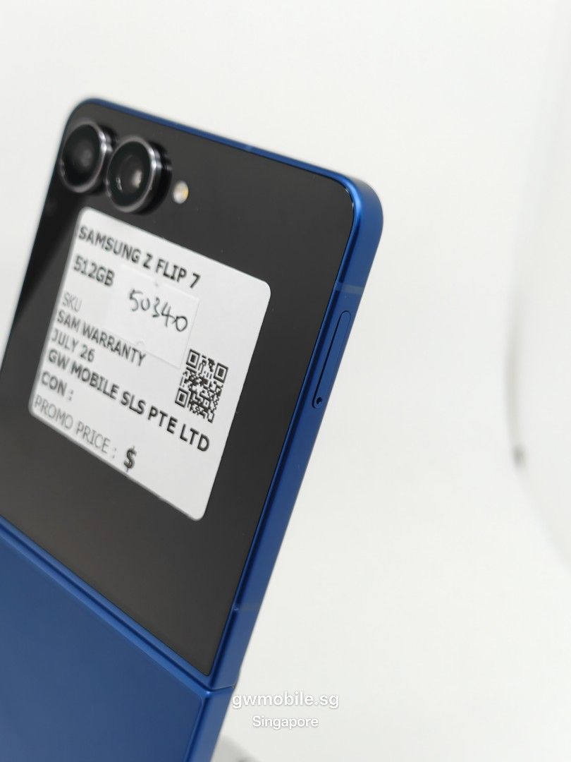 Galaxy Z Flip 7 Blue Shadow 512GB, Mobile Phones & Gadgets, Mobile ...