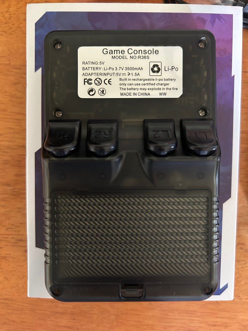 Game Master R36S Handheld Console, Video Gaming, Video Game Consoles ...