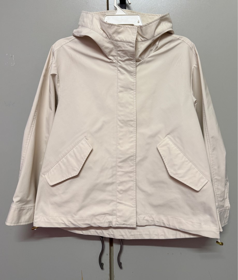 GU parka jacket light grey, Women's Fashion, Coats, Jackets and ...