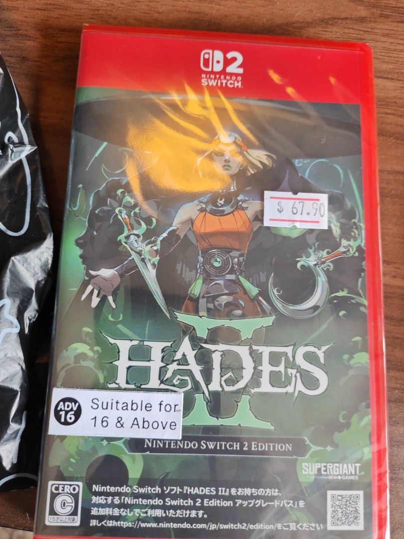 Hades - Nintendo Switch 2 Edition - Brand New, Video Gaming, Video ...