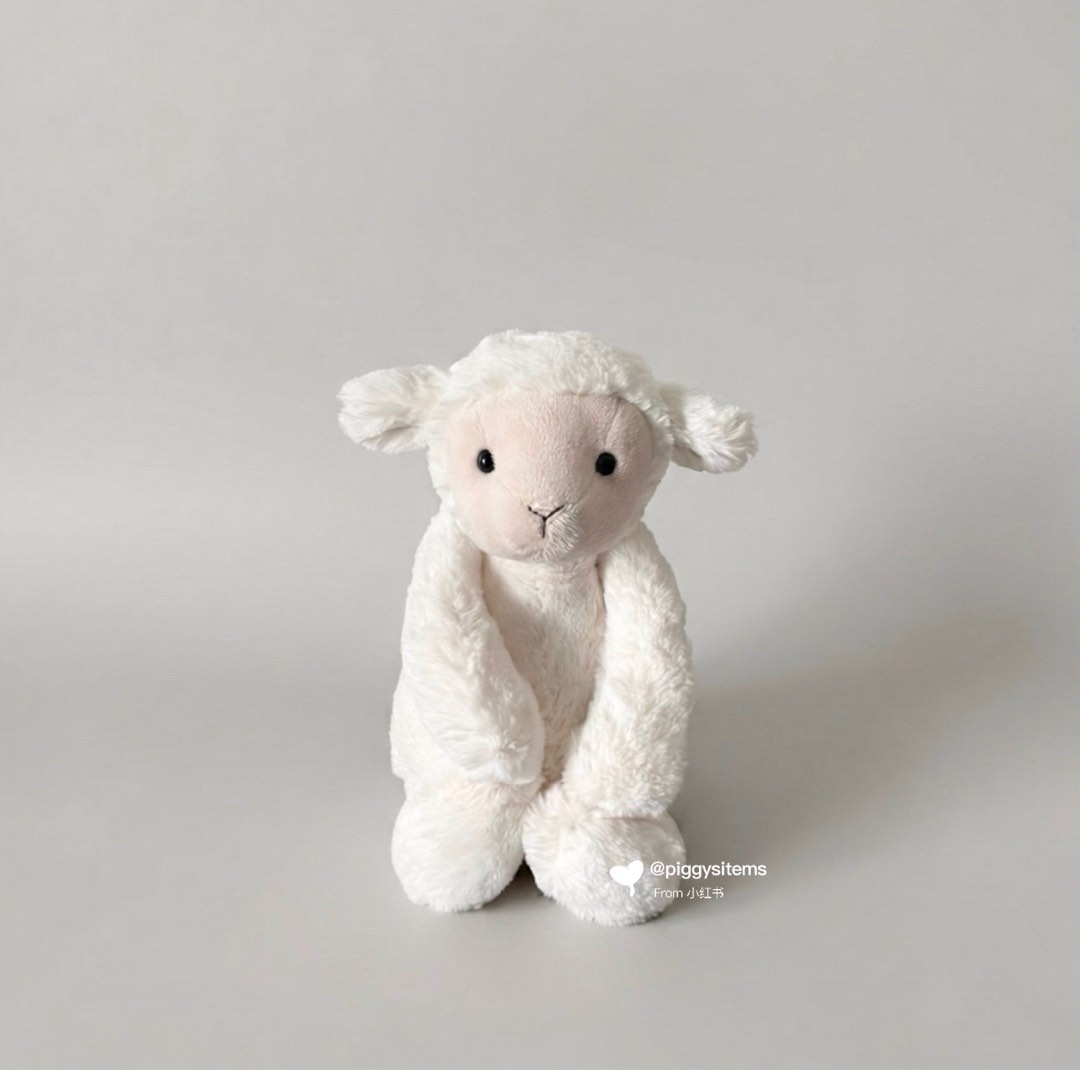 [po] Bashful Lamb Jellycat, Hobbies & Toys, Toys & Games on Carousell