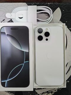 iPhone 16 Pro Max 256GB White Titanium, Mobile Phones & Gadgets, Mobile ...
