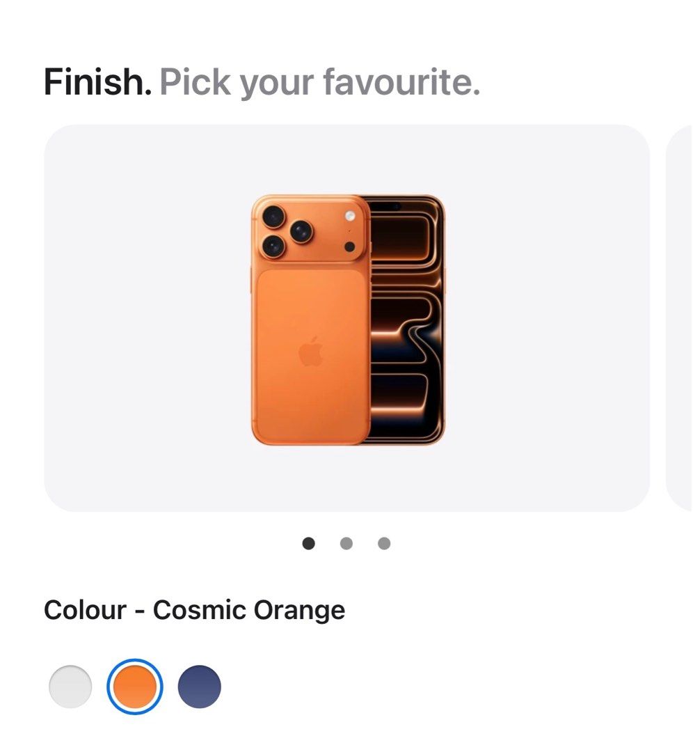 iPhone 17 Pro Max Cosmic Orange 2TB, Mobile Phones & Gadgets, Mobile ...