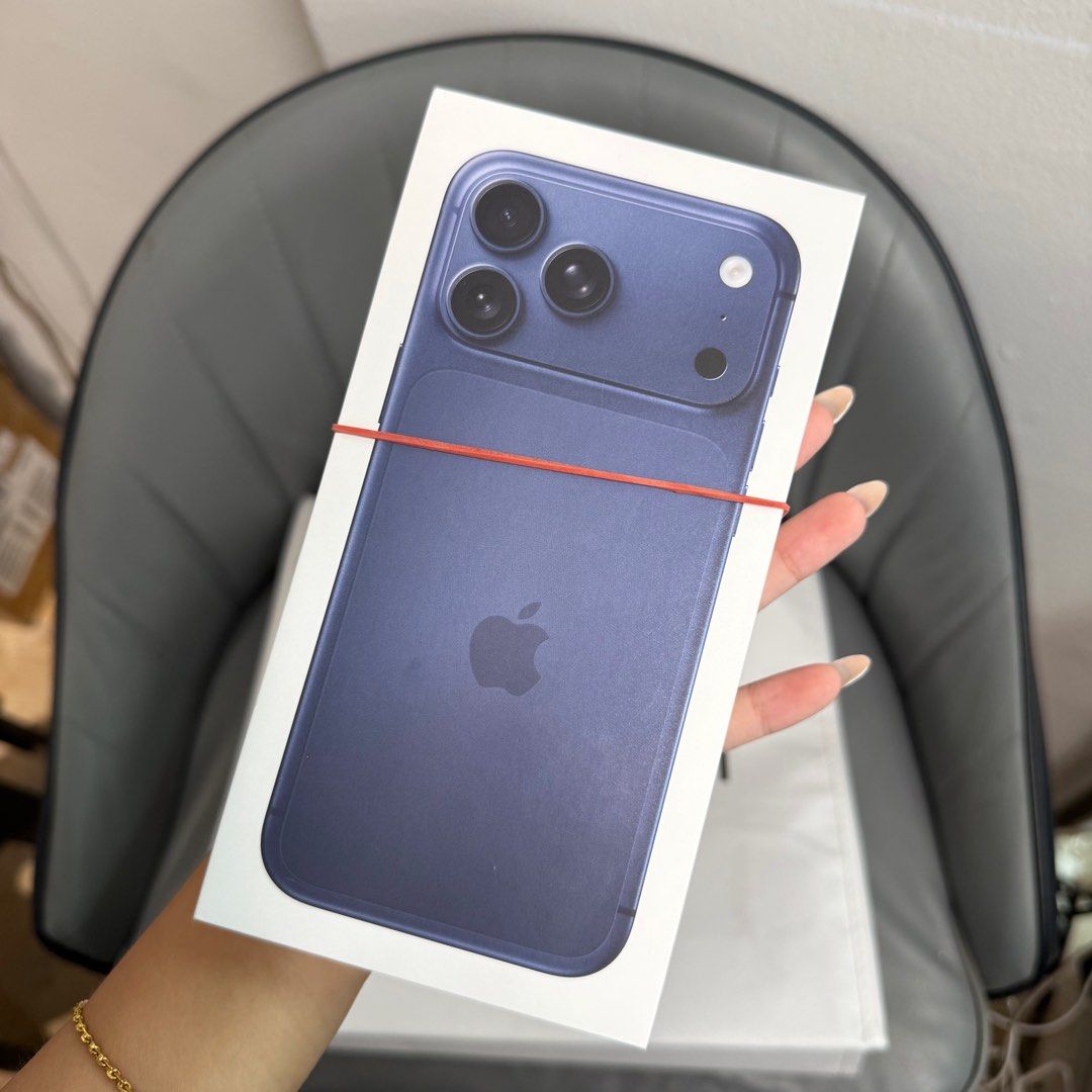 iPhone 17 Pro Max Deep Blue 512GB, Mobile Phones & Gadgets, Mobile ...
