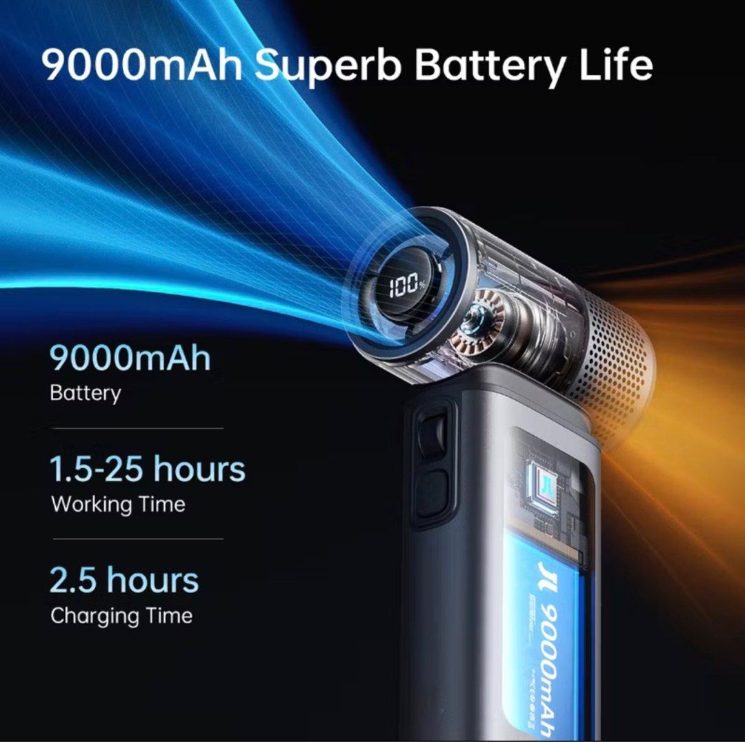 JisuLife Handheld Fan Ultra 2 - All-in-One Companion, Furniture & Home ...