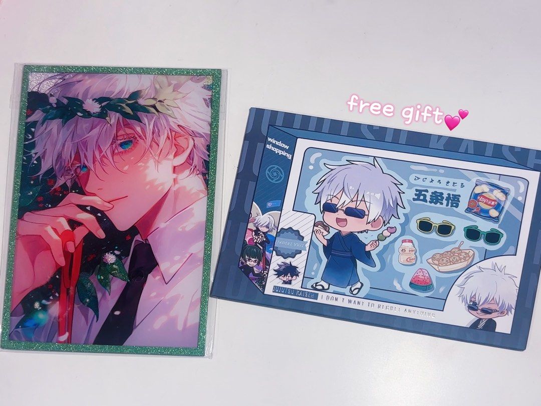 《Jujutsu Kaisen》Gojo Satoru set🩵, Hobbies & Toys, Memorabilia ...