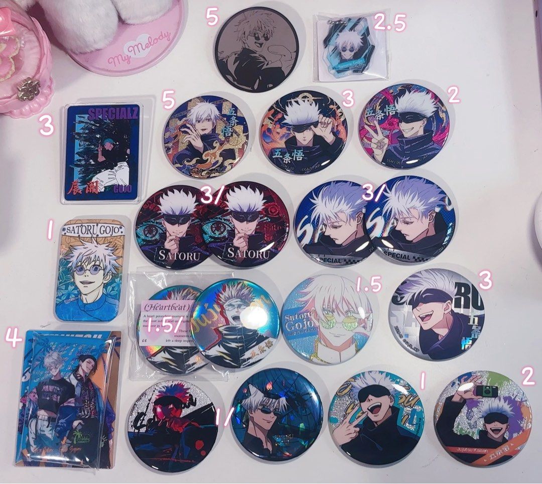 《Jujutsu Kaisen》Gojo Satoru set🩵, Hobbies & Toys, Memorabilia ...