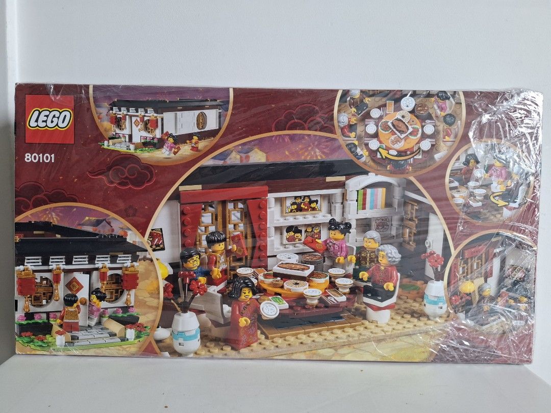LEGO 80101 & 80102 Chinese New Year's Eve Dinner, Hobbies & Toys, Toys ...