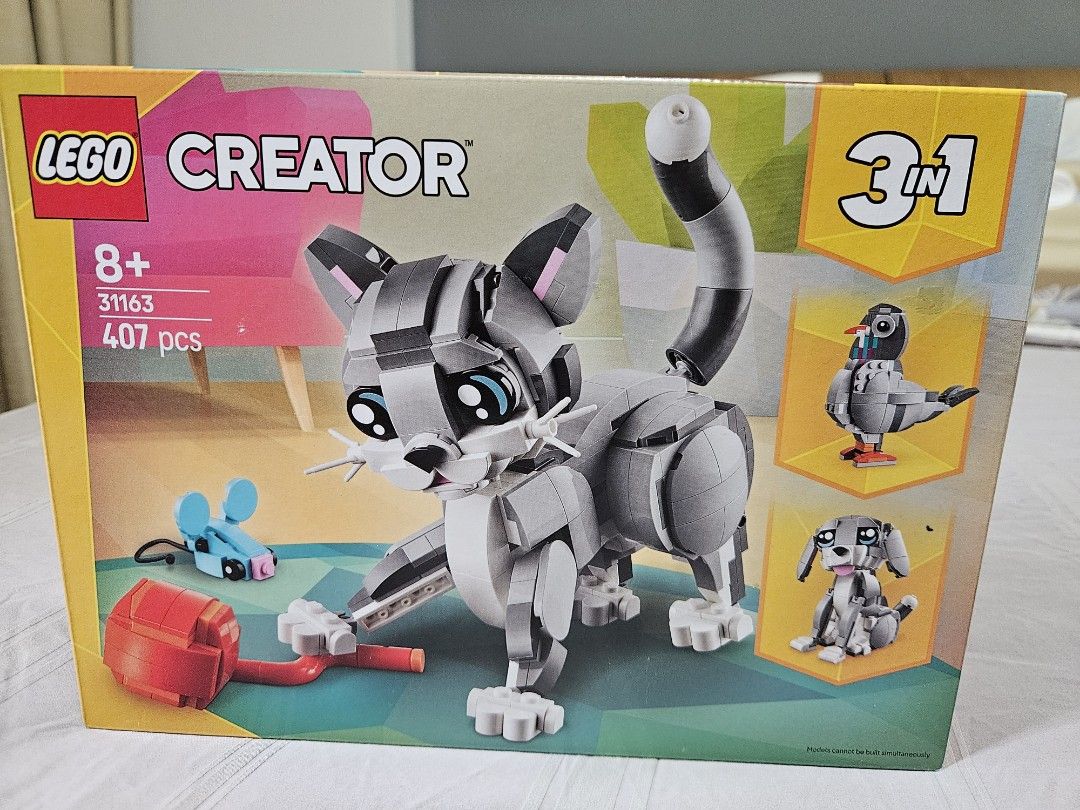 LEGO Creator 3-in-1 Cat Set 31163, Hobbies & Toys, Toys & Games on ...