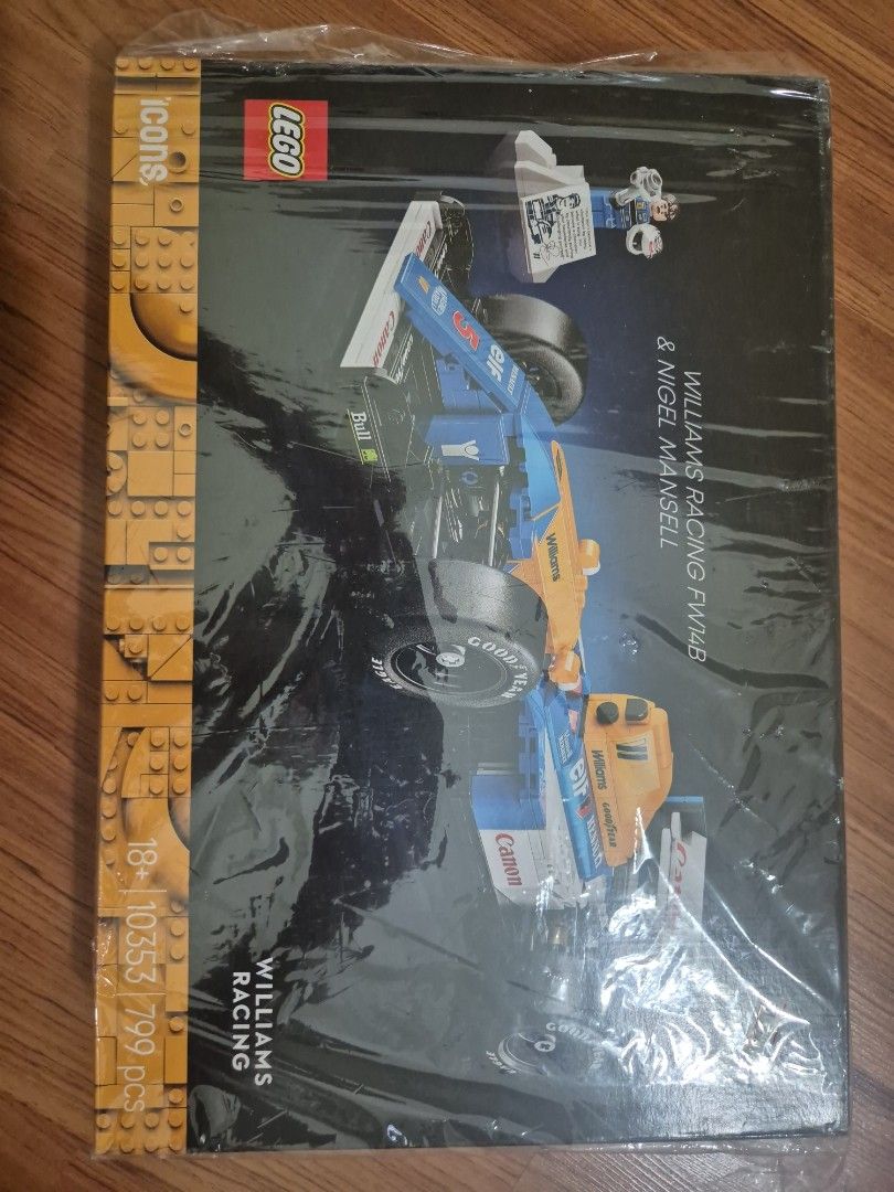 LEGO Icons Williams Racing FW14B & Nigel Mansell, Hobbies & Toys, Toys ...