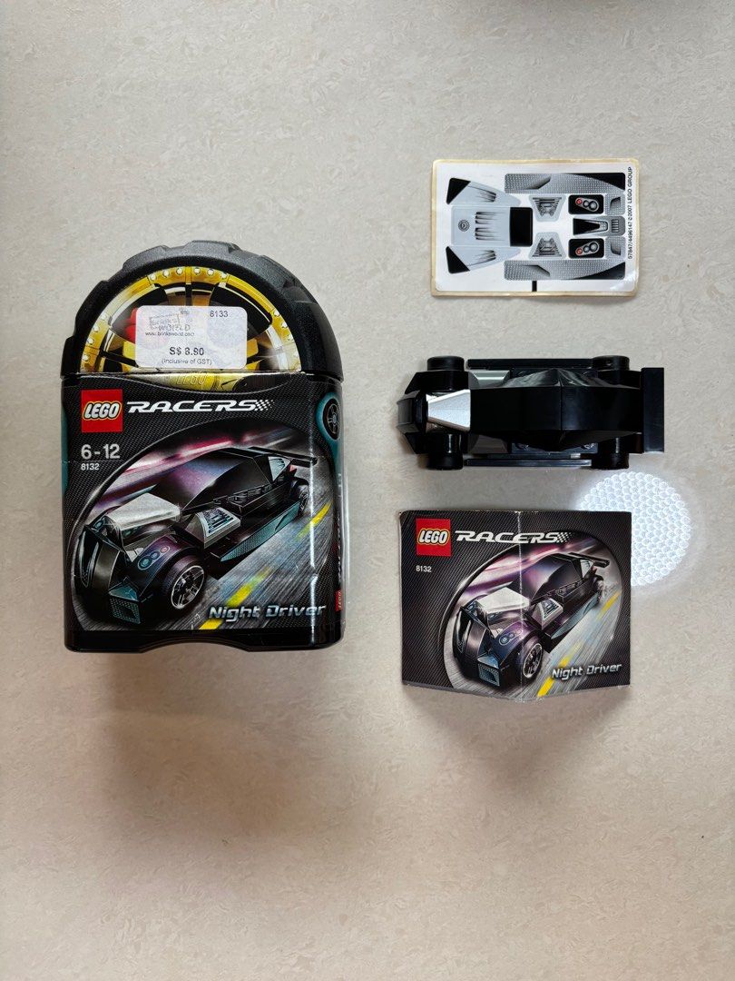 LEGO Racers Night Driver & Rally Runner - Complete, Hobbies & Toys ...