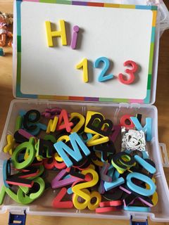 240pc Inspired Thinkers Classroom Magnetic Letters Kit, Hobbies & Toys ...