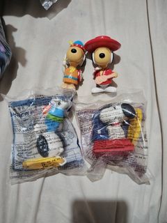 Vintage McDonald's Happy Meal toys from the 1998 and 1999 Snoopy World ...