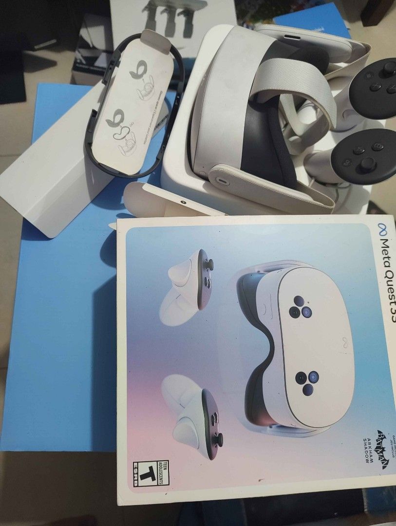 Meta Quest 3 VR Headset, Video Gaming, Gaming Accessories, Virtual ...