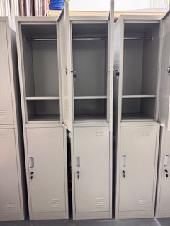 Metal Two-Door Locker - Grey, Furniture & Home Living, Furniture ...