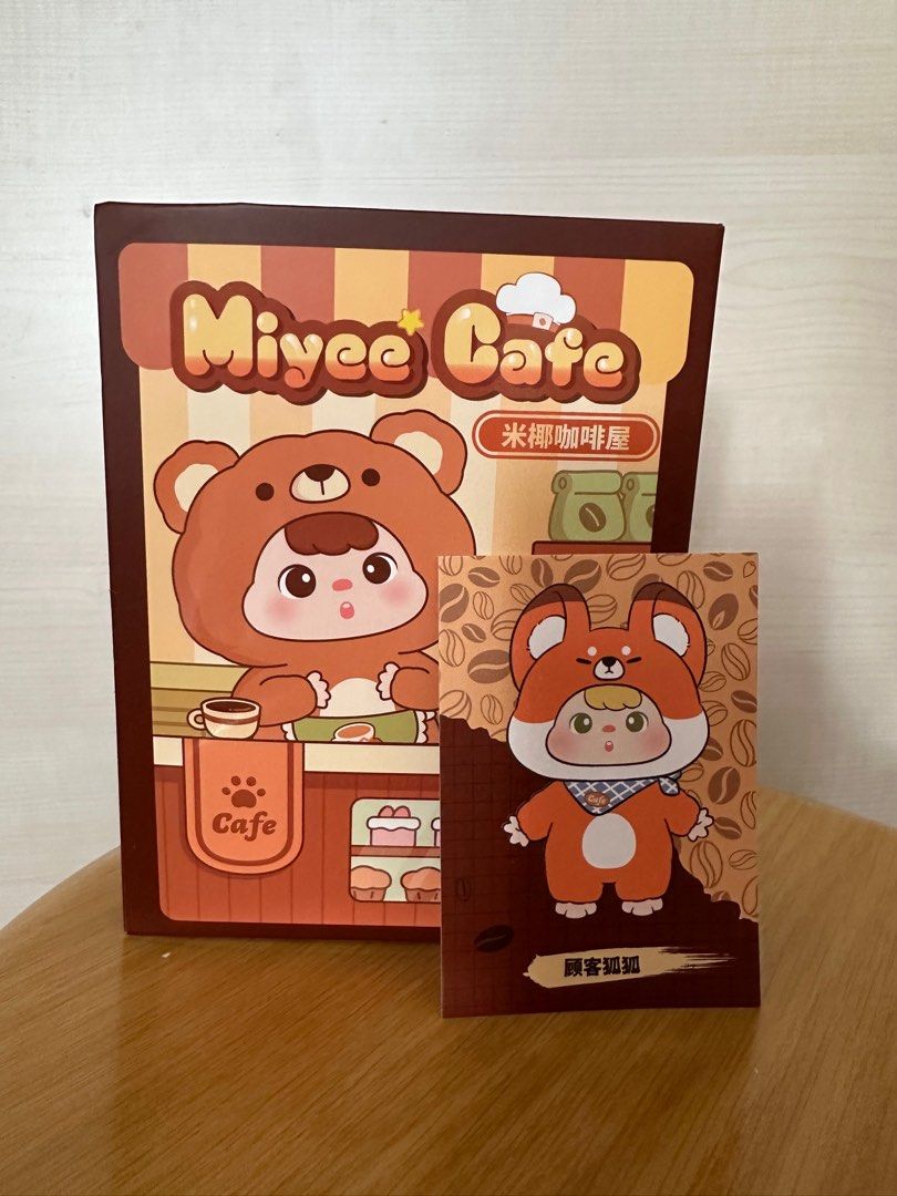 Miyee Cafe Blind Box - Fox, Hobbies & Toys, Toys & Games on Carousell