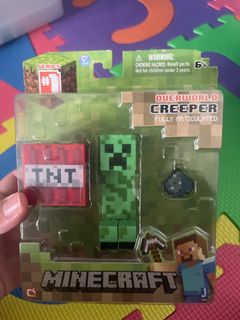 Minecraft LED Keychains - Creeper, Steve, Torch, Hobbies & Toys, Toys ...