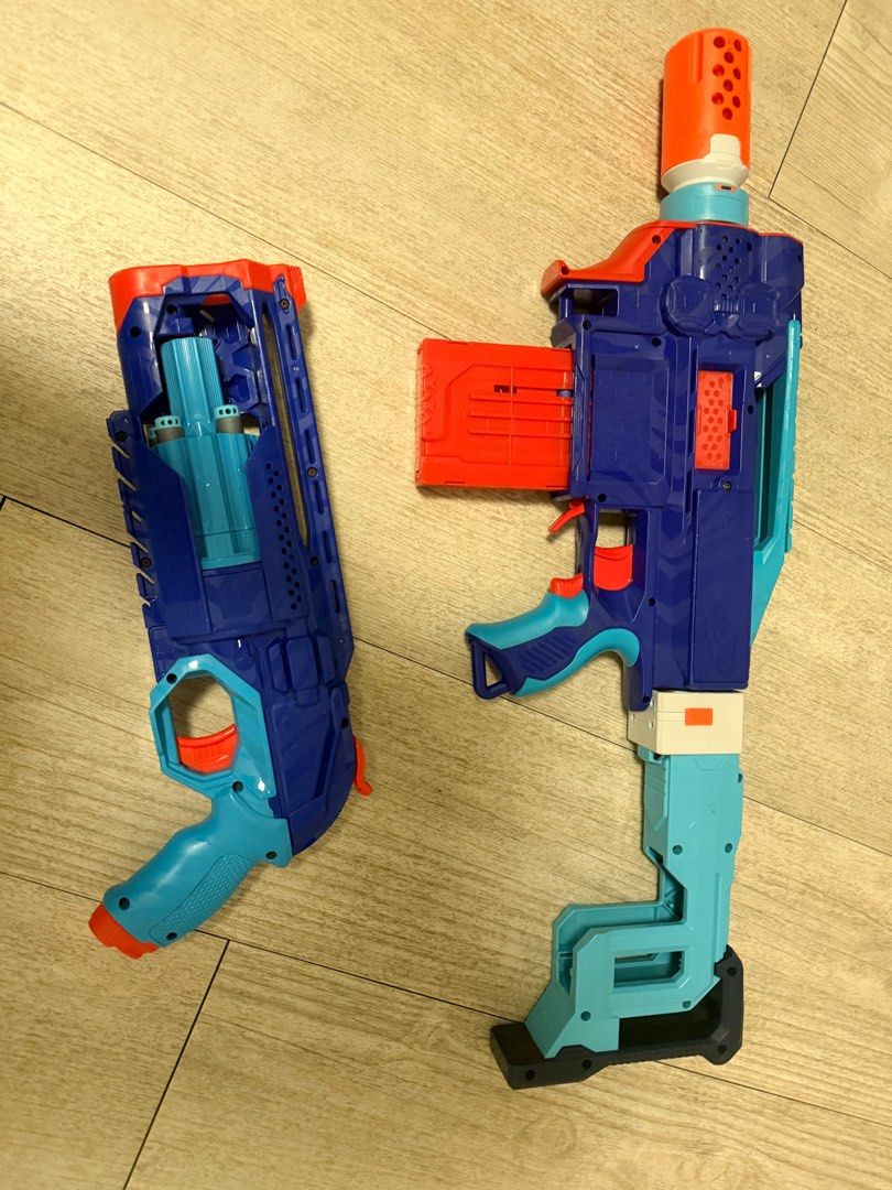 Nerf guns - Stormcharge and Tri-Break Blasters, Hobbies & Toys, Toys ...