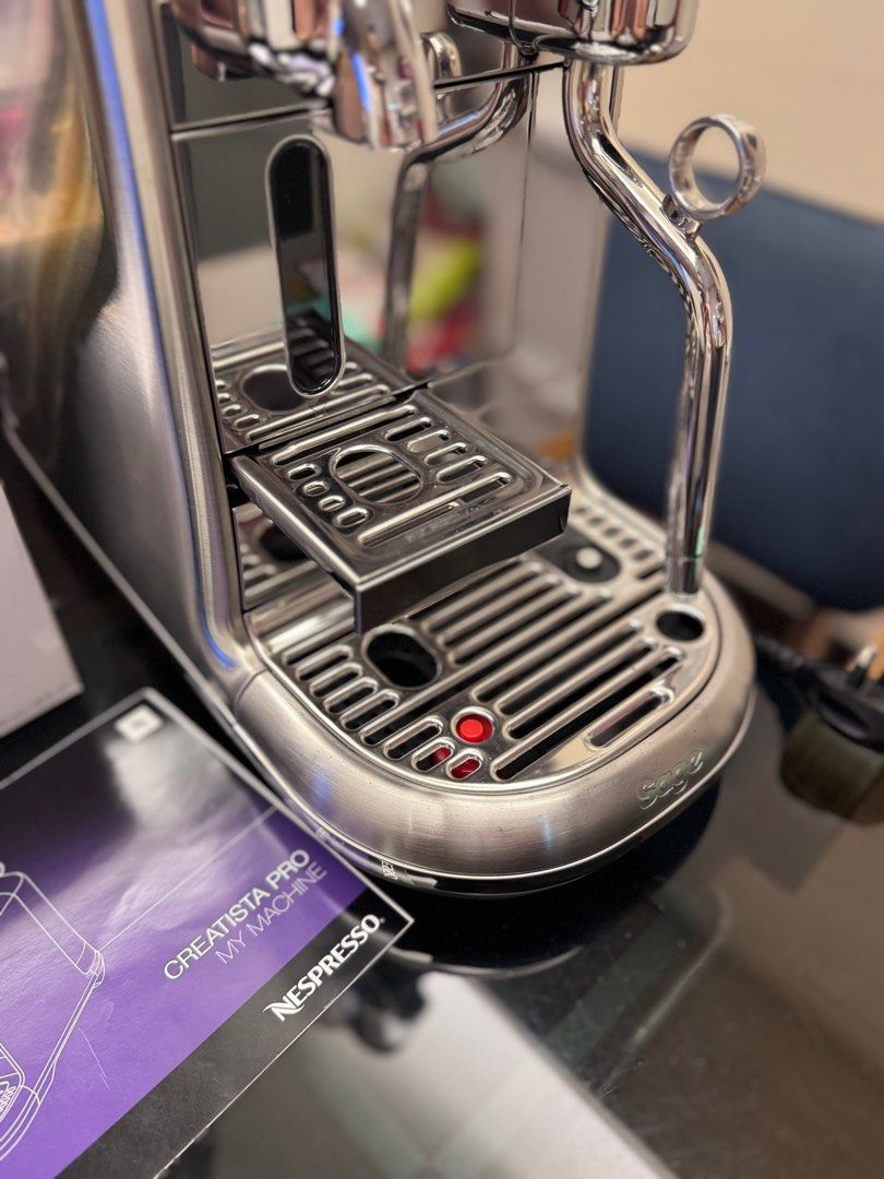 Nespresso Creatista Pro Coffee Machine Sage, 家庭電器, 廚房電器, 咖啡機及咖啡壺 ...