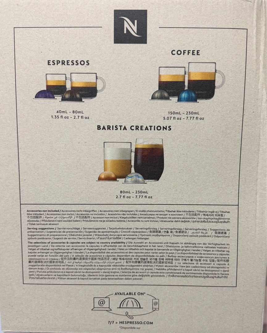 Nespresso Vertuo Pop Coffee Machine, 家庭電器, 廚房電器, 咖啡機及咖啡壺 - Carousell