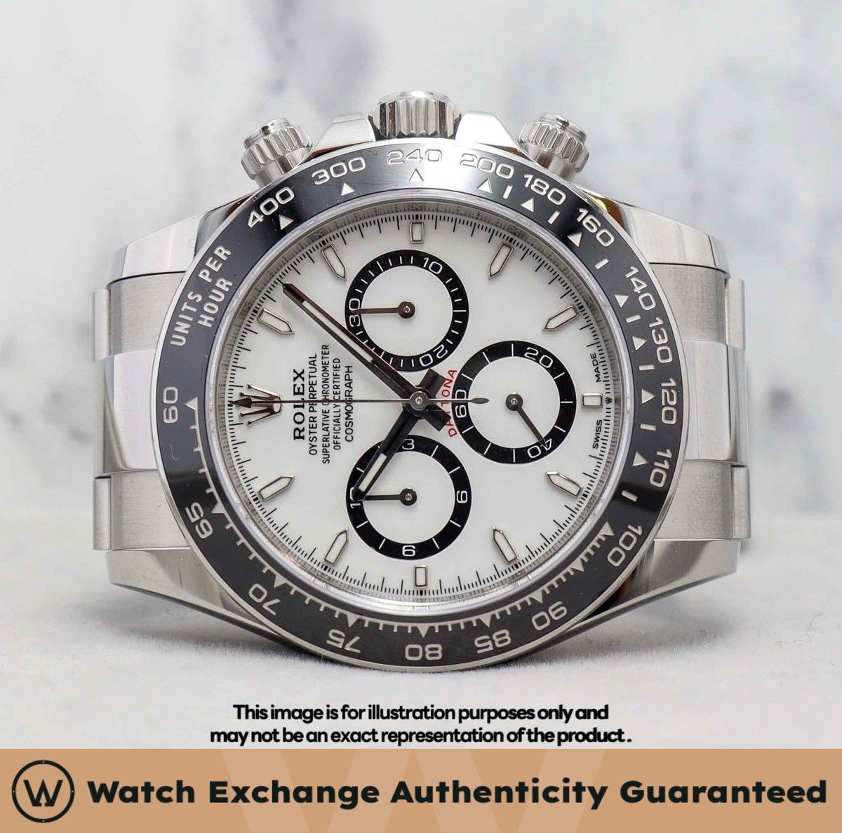 New Rolex Daytona Panda Oyster 126500LN 126500 White Dial Z21030 Dec ...