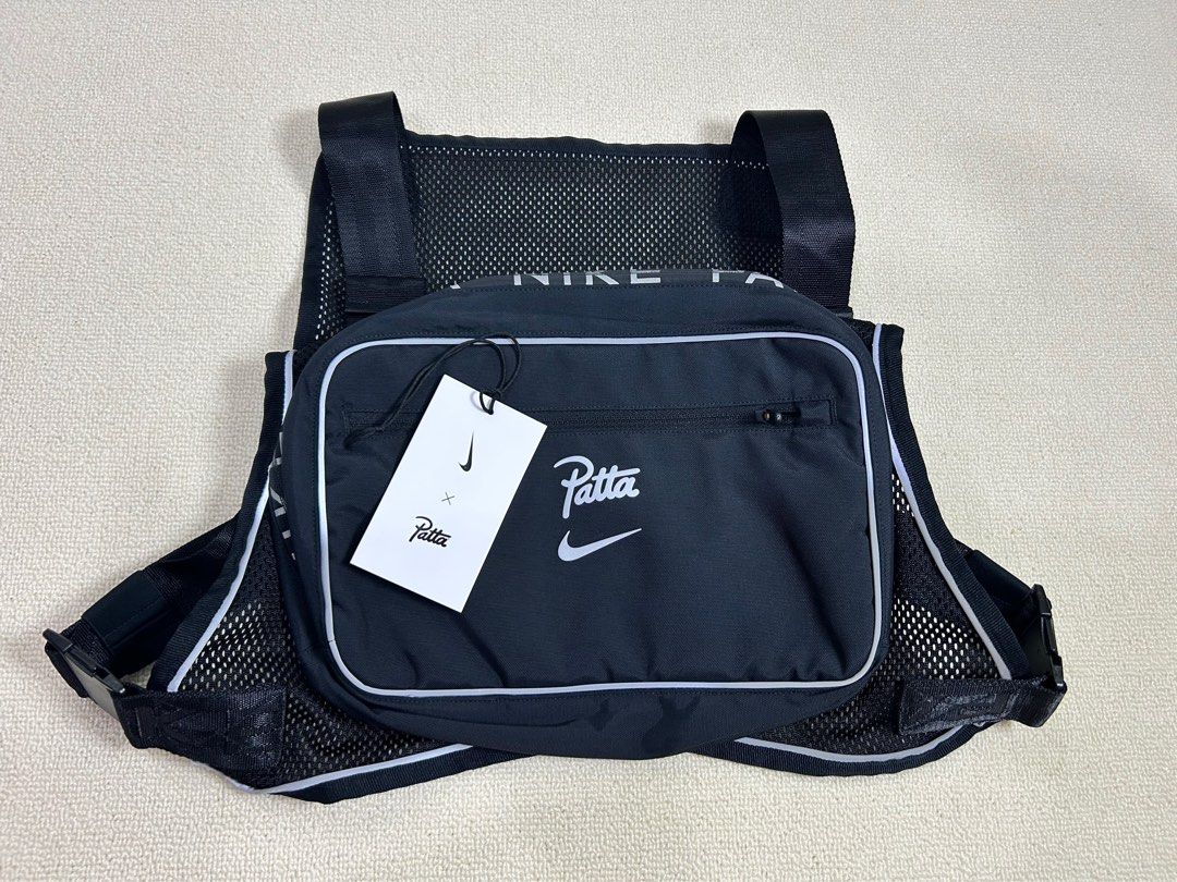 Nike x Patta chest rig, Men's Fashion, Bags, Sling Bags on Carousell